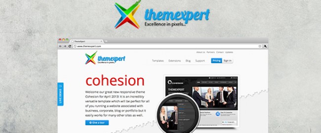Introducing the New ThemeXpert Redesign - 'corePHP'