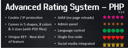 8 Best PHP Rating Scripts for Developers - 'corePHP'